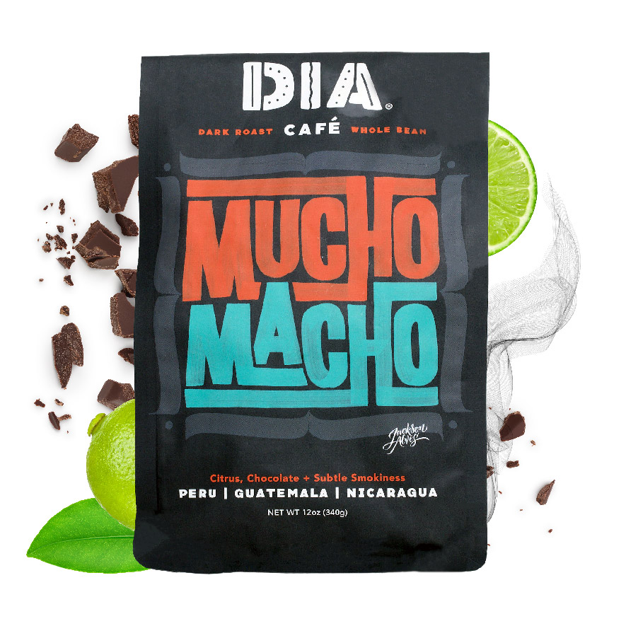 Mucho Macho Medium Roast | Buy Fresh Latin Coffee Online | DIA Café